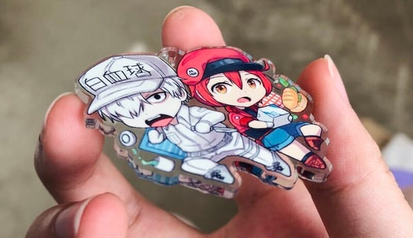 How to make acrylic charms without dying